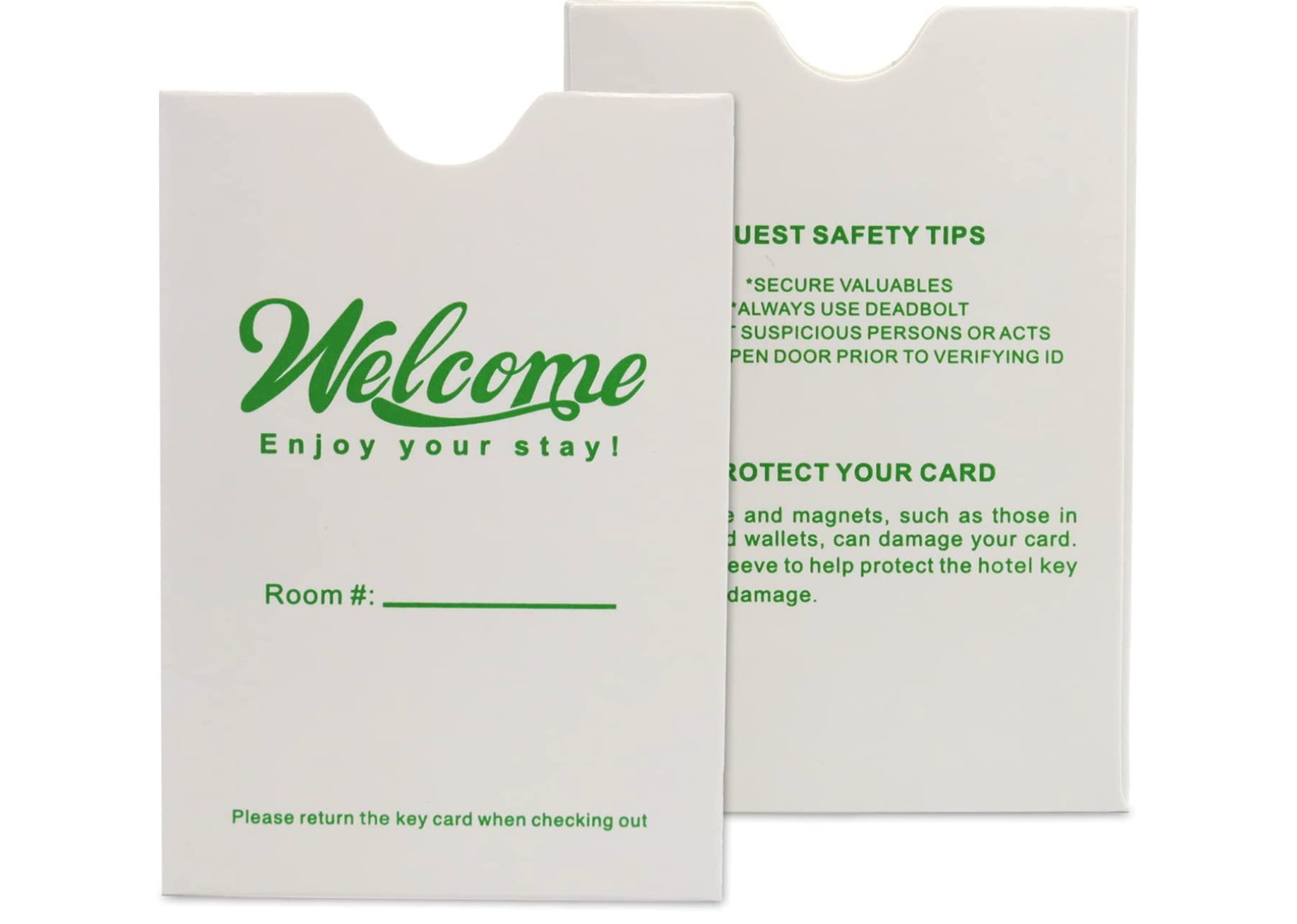 Hotel Key Cards Envelopes – Hospitality Hub VI